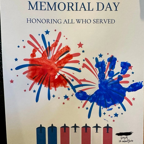 Last Day of School Handprint Craft Printable | Graduation Craft ...