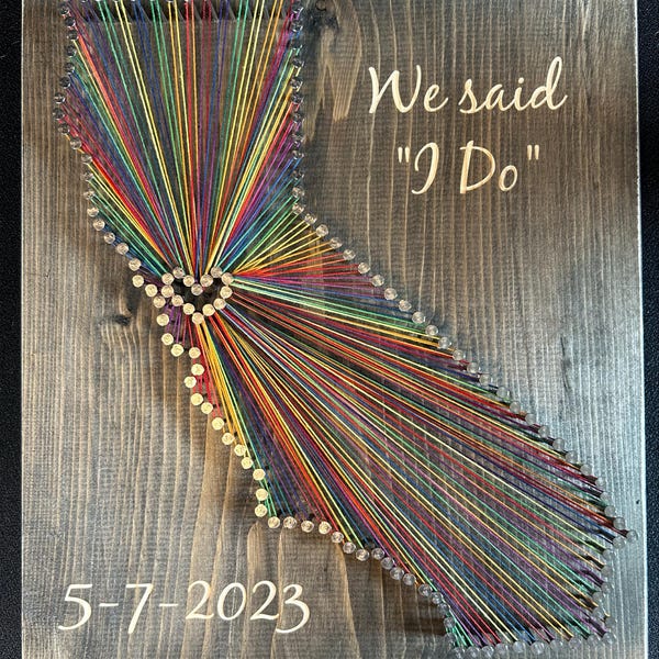 DIY Alabama String Art Kit, State String Art Kit, Alabama Nail Art ...