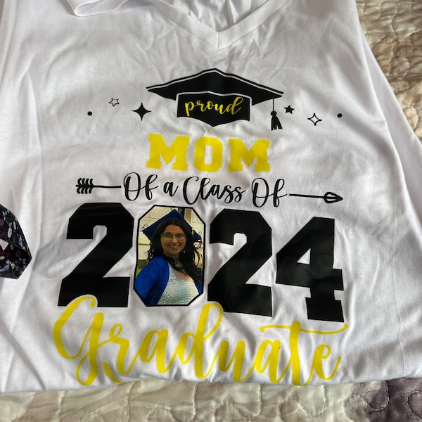 Proud of A 2024 Family Graduation Shirts, Personalized Graduation Party ...