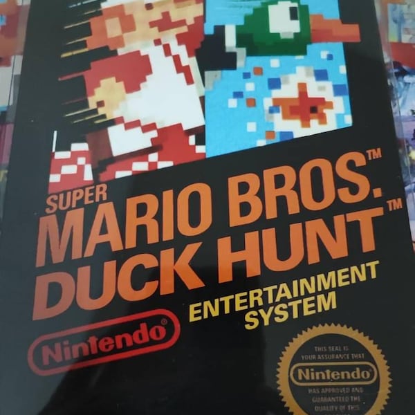 Super Mario Bros 3 NES Box Manual Dust Sleeve SMB3 - Etsy