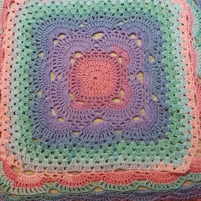 Grandma's German Shells Blanket Pattern / PDF Instant Download ...