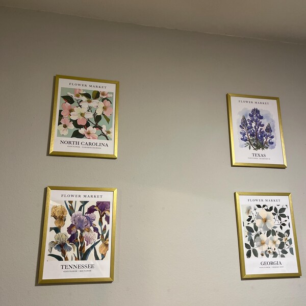 Florida State Tree Art Print, Sabal Palm Tree Wall Art, State Symbol ...