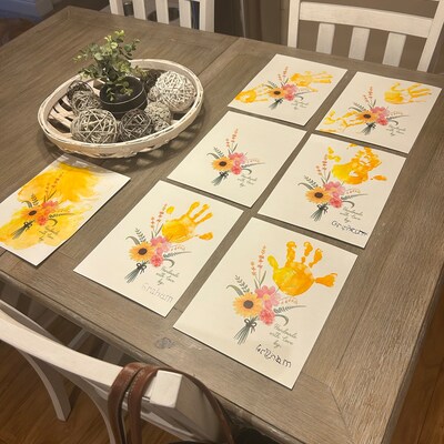 20 Valentine Handprint Art Printable Valentine's Day Classroom Mom ...