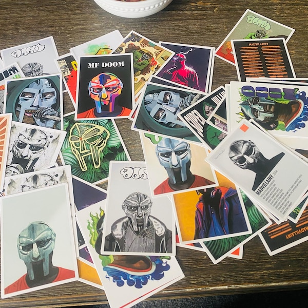 Mf Doom Pin - Red Enamel Logo Madvillian Operation Doomsday Super ...