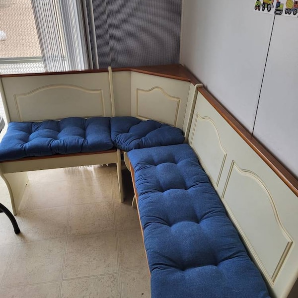 4 Piece Nook Cushions Set Ties on Single Cushion Only - Etsy