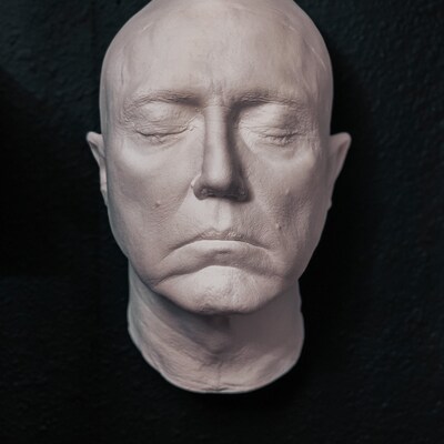 JOHNNY DEPP Made to Order Actor Plastic White Resin Life Mask - Etsy