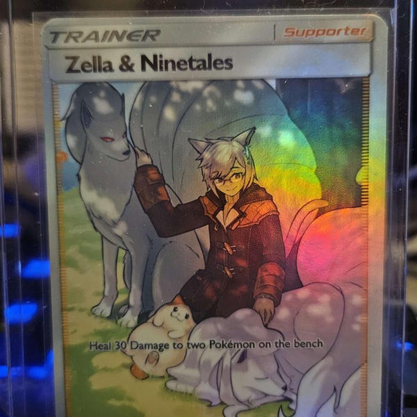 Custom Pokemon Card, Print Your Own Card, Holographic Custom Cards ...