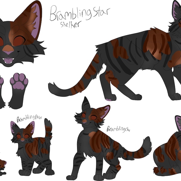 Warriors Reference Sheet Base | Feline & Cat Lineart, Base (retired ...