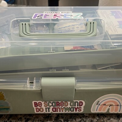 IVF Medication Organizer Storage IVF Gifts Med Box Infertility Kit IVF ...