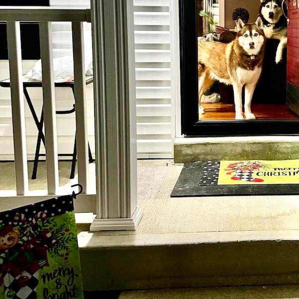 Furry Friends Flag, Animal Lovers Flag- Garden Flag, Double Sided Flag ...