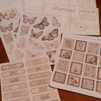 Pretty Pastries Sticker Sheet , Bujo Stickers, Bullet Journal Stickers ...
