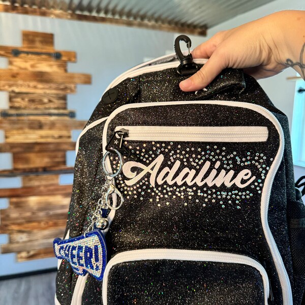 Your Name Custom Personalized Rhinestone Hotfix Glitter Foil Transfer ...