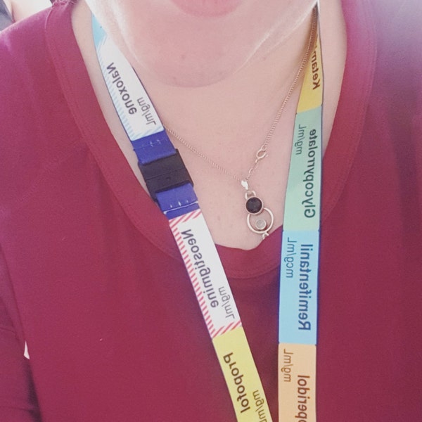 5 Pack Anaesthetic Lanyards Medical Drug Labels Critical Care - Etsy ...