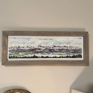 Narrow Modern Picture Frame, Gold, Bronze, Black, Silver, Minimalistic ...