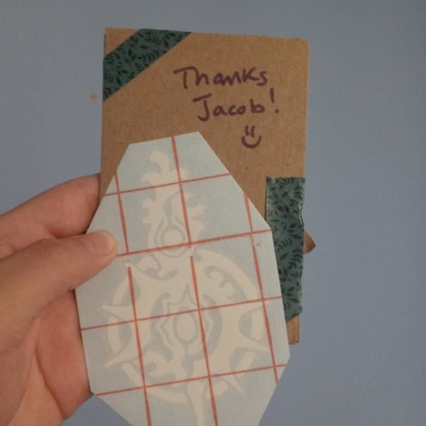 Drakengard Caim Pact Mark Vinyl Sticker - Inspired by Yoko Taro - Etsy