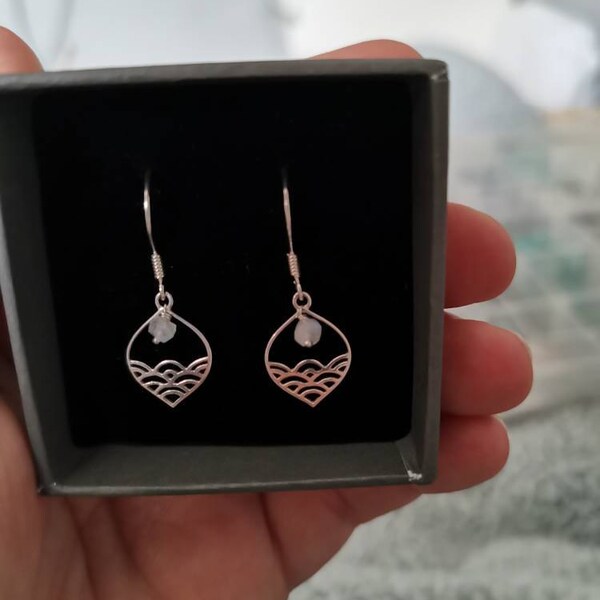 Sterling Silver Coil Ear Wire 20mm ~ PAIR - Etsy UK