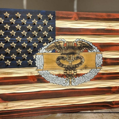 US Army Combat Medical Badge Vector Files, Dxf Eps Svg Ai Crv - Etsy