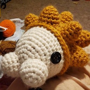 Pattern Only Poke Inspired Snom Crochet Yarn Amigurumi Plush - Etsy