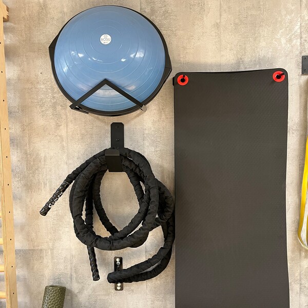 Vertical Bosu Ball Holder: Steel Balance Ball Storage Rack - Etsy