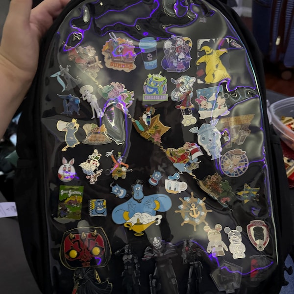 The Showcase 3.0 - Ita Bag, Pin Display Bag, Clear Pocket Display ...