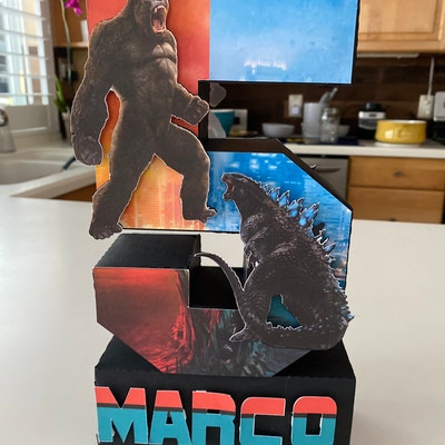 Number Prop Godzilla Vs Kong/ Photo Prop/kong Vs Godzilla - Etsy