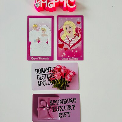 Beginner Oracle Deck, Printable Oracle Cards, Digital Download, Pink ...