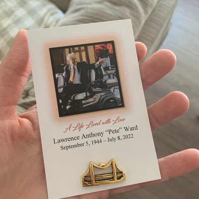 Gold Bridge Lapel Pin CC576G Bridge, Engineering, and Transportation ...