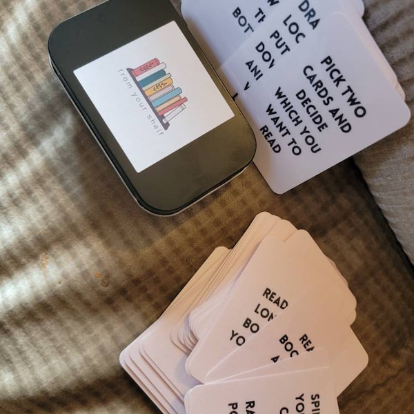 Scratch off TBR Cards Printable Pdf | to Be Read | What to Read Next ...