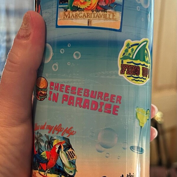 Pool Party / Flamingo / Lemonade / 20 Oz. Stainless Steel Tumbler Cup ...