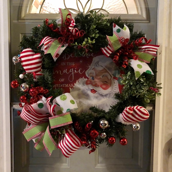 Fireman Wreath, Wreath for Front Door, First Responder Wreath ...