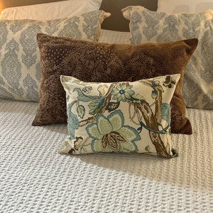 Kelly Ripa Home Flower Mania in Shell Decorative Pillow Cover. Accent ...