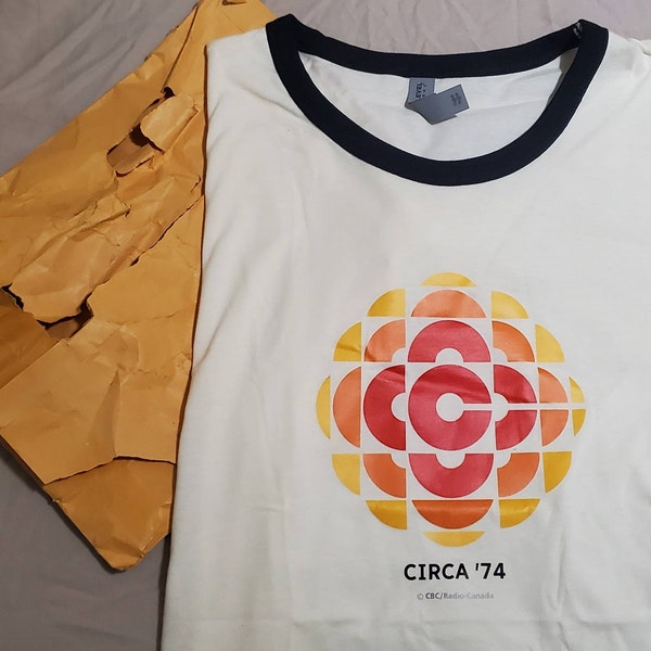 CBC Retro Logo Poster, Iconic CBC Logo Print, Classic Print Created by ...