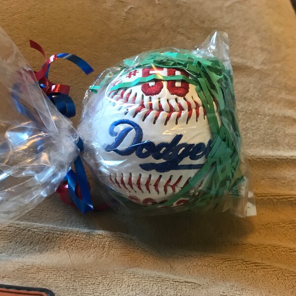 Custom Embroidered Baseballs - Etsy