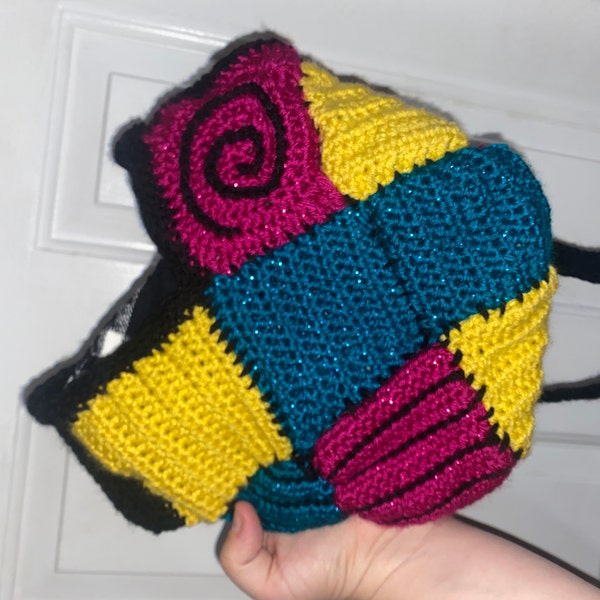 Sally's Patchwork Bag - Crochet Bag Pattern - NBC Inspired - Jack and ...