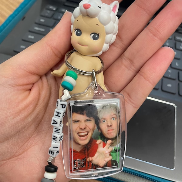 Dan and Phil Mini Photo Keychains - Etsy
