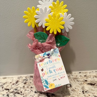 Floral Teacher Appreciation Printable Gift Tags, If Teachers Were ...