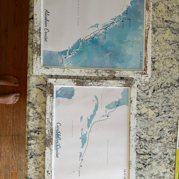 Personalized Run Map Poster | Any Official or Any Tracked Run | Custom ...