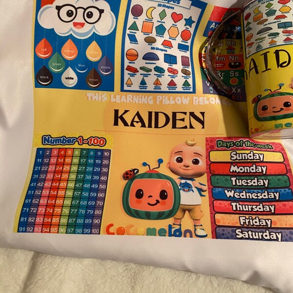 Big Kid Learning Pillow Time, Emotions, Good Manners, Body, Today's ...