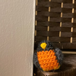 Raven Crow Blackbird Bird Plush Toy Stuffed Animal Amigurumi - Etsy