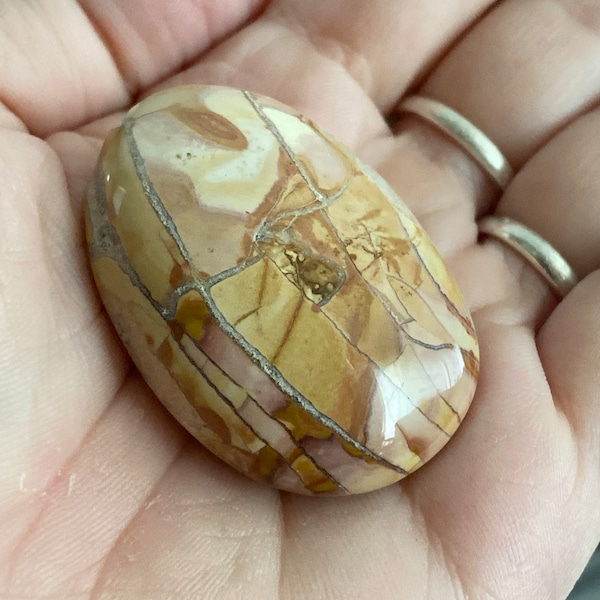 Ibis Jasper Crystal, Polished Ibis Jasper Palm Stone - Etsy