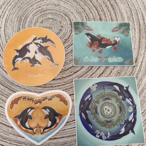 Orca Killer Whale Art Tokitae Lolita Southern Resident Salish Sea L-pod ...