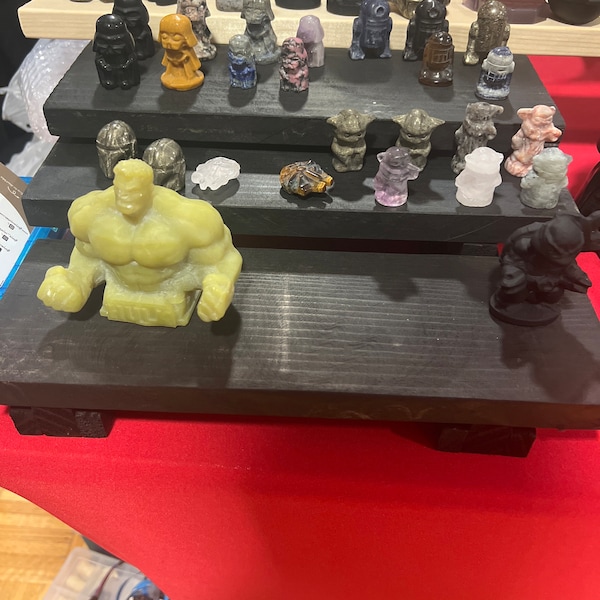 3 Tier Triangular Display Stand, Craft Display/display Riser/product ...