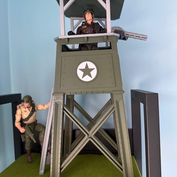 Classified Scale 1:12 GI Joe/cobra Watchtower 3d Printed - Etsy