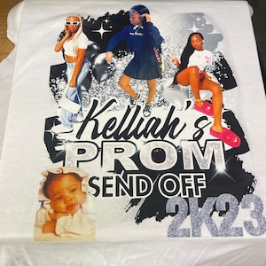 Prom Send off T Shirt Design, Editable in Canva, 2025 Prom T Shirt ...