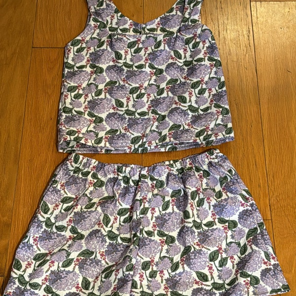 Top + Shorts Sewing Pattern | XS-XXXL | Instant Download | Easy Digital ...