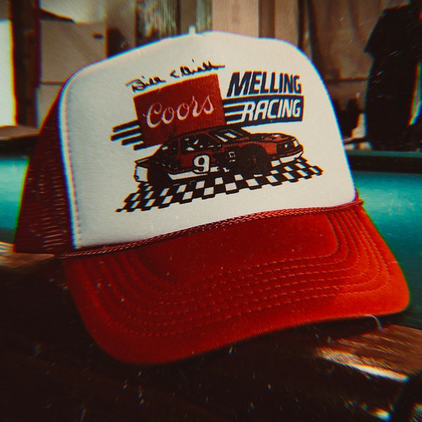 Ferrari Racing Vintage Trucker Hat Adjustable Women and Men Retro Style ...