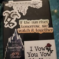 I Vow.you Vow.we Vow.sticker, Kindle Stickers, Waterproof Sticker, Book ...