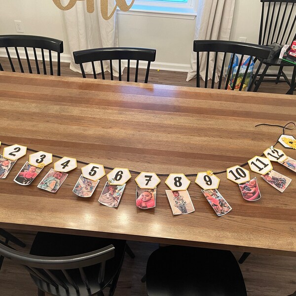 First Bee Day Milestone Banner, First Bee Day Birthday, First Bee Day ...