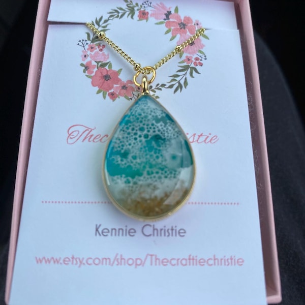 Ocean Jewelry,beach Jewelry,mermaid Necklace,beach Sand Jewelry,surfer ...