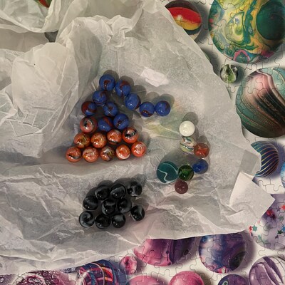Instant Marble Collection Mega Marbles 25 DIFFERENT Mega Marbles 14mm ...